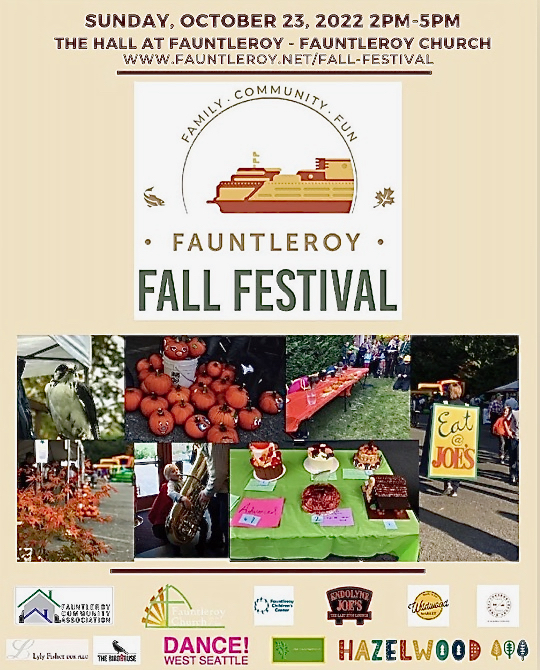 Fauntleroy Fall Festival will bring the autumn fun again Oct. 23 ...